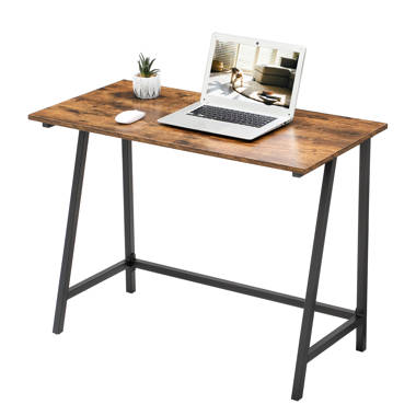 Zipcode Design Folkston Metal Base Writing Desk Reviews Wayfair